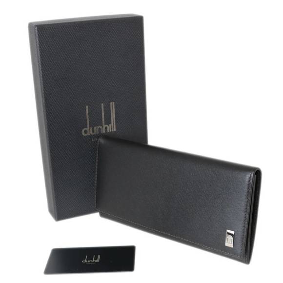Dunhill | Bags | Dunhill Long Wallet Black Fp10e With Guarantee Card ...